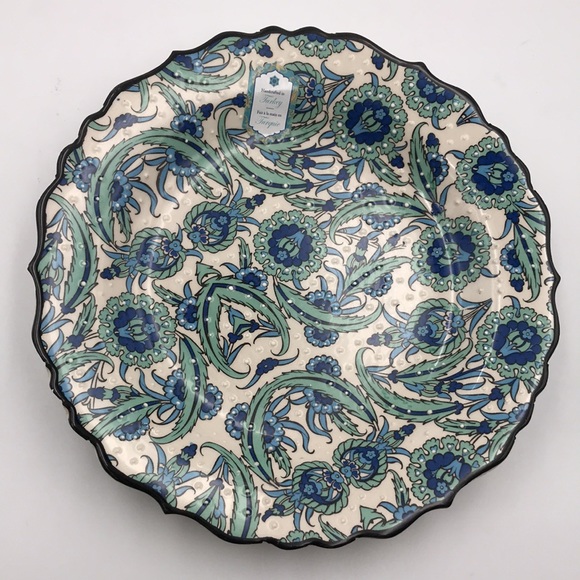 Nakkas Cini | Dining | Nakkas Cini Turkish Ceramic Hand Painted Large ...